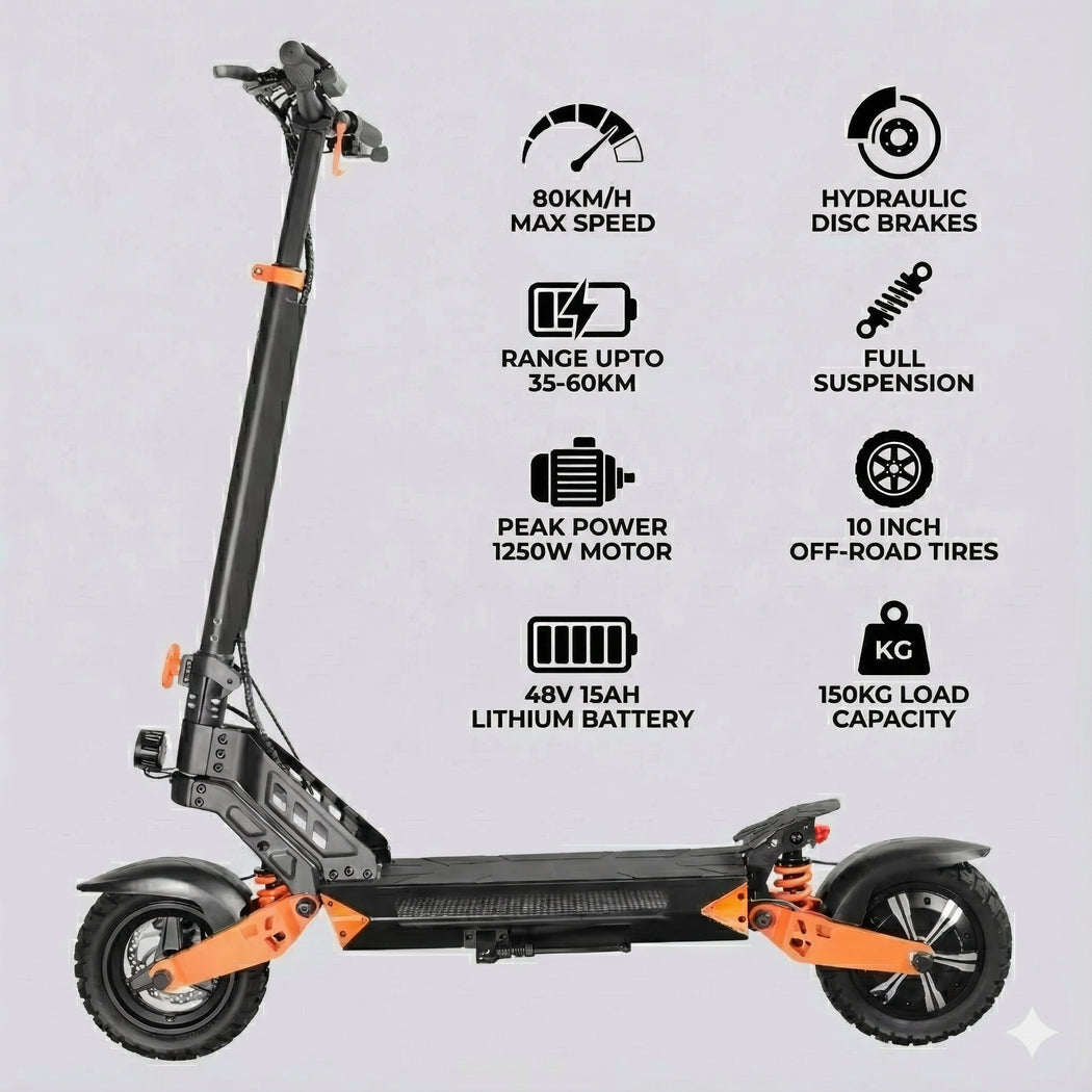 ESA Pro: All-Weather Electric Scooter | Heavy Duty for Road Warriors ...